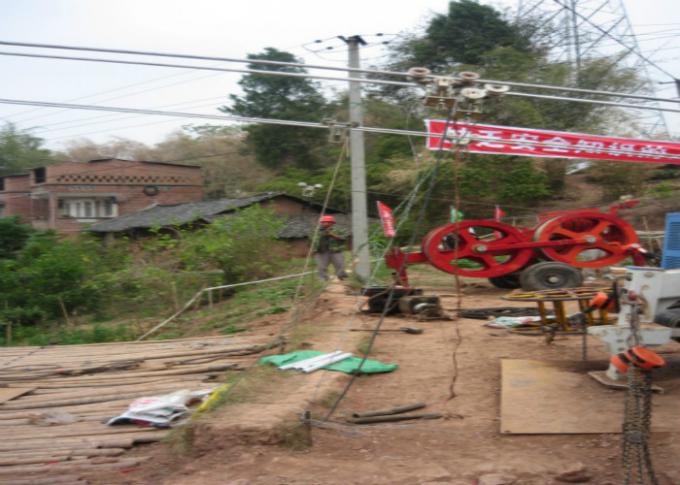 GROUNDING PULLEY BLOCK EARTHING CABLE HANGING PULLEYS WITH THREE WHEELS ...