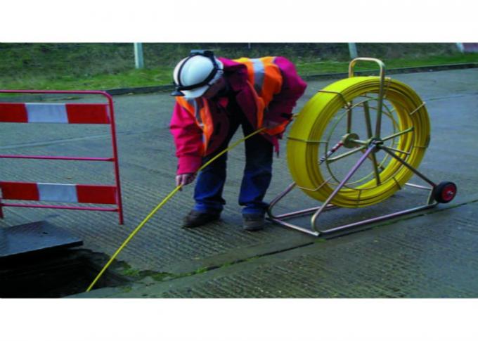 Light Weight Portable Fiberglass Push Pull Rods Fiber Snake Duct Rodder 6mm