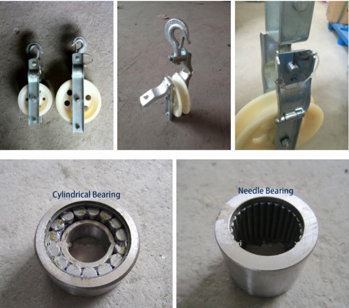 Nylon Sheave Stringing Pulley Block Transmission Line Stringing Tools ...
