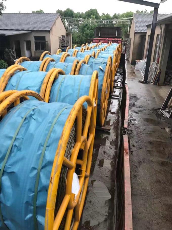 Galvanized Steel Anti Twist Braid Rope for Transmission Line Stringing