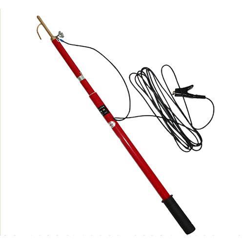 ISO Safety Tools 35KV Fiberglass Telescopic Static Discharge Rod For ...