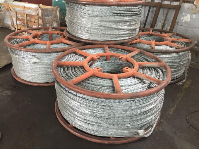 Hexagon 12 Strands Galvanized Anti Twist Wire Rope Transmission Steel ...