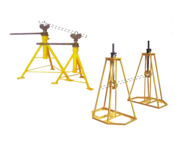 Power Construction Tools Simple Reel Payout Stand 1- 5ton Mechanical ...