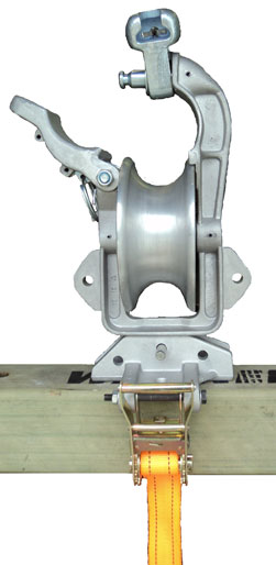 SH10TY Universal Block Cross arm Mounted Stringing Block Pulley Block