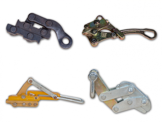 T6-10 Steel Wire Grip 1T Capacity for Gripping Steel Wire Rope ACSR AAC