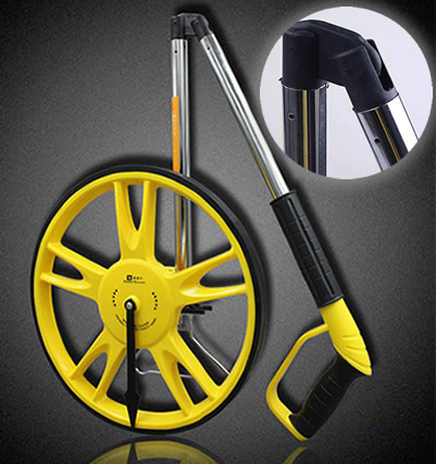 Professional Distance Measuring Wheel Use In Mapping Work Long Working Life