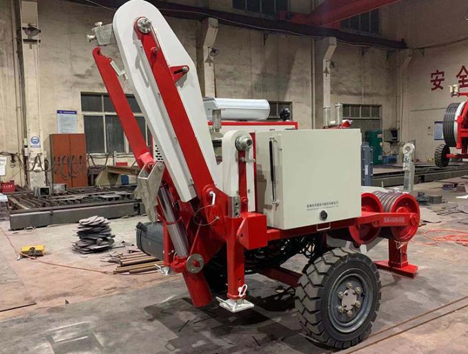 18 Ton Hydraulic Cable Puller Machine Cable Stringing Equipment For ...