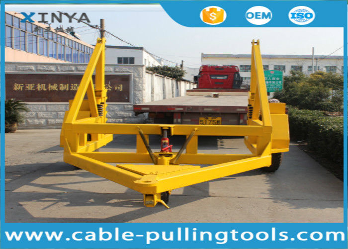 Cable Push Pull Tools 8 Ton Cable Drum Vehicle Cable Reel Trailer ...