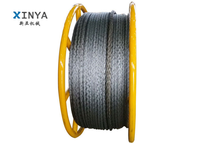 Anti twisting Braided Steel Wire Rope Conductor Stringing Rope 12 ...