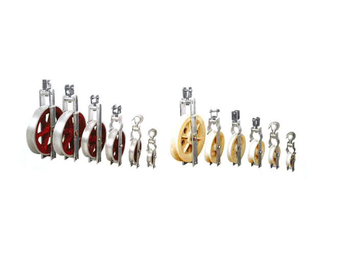 Transmission Line Stringing Tools Single Sheave Stringing Pulley Block ...