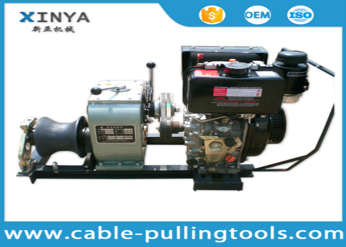 3 Ton Hand Operated Diesel Towing Winch Machine