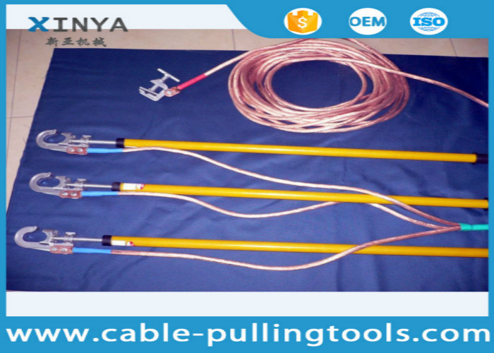 110 KV Earthing Device Safety Tools Electrician 220KV With Copper Wire ...