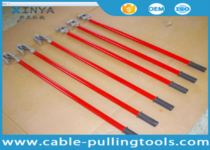 ARC Opening Type Telescoping Electrical Hot Stick For Line / Substation ...
