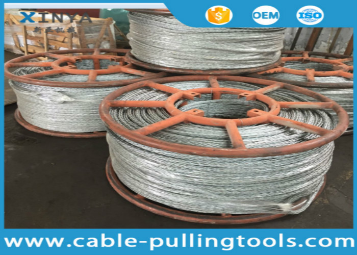 Hexagon 12 Strands Galvanized Anti Twist Wire Rope Transmission Steel ...