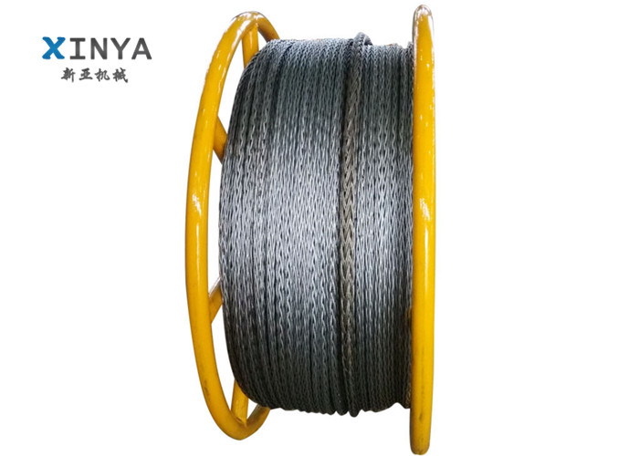 Anti twisting Braided Steel Wire Rope Conductor Stringing Rope 12 ...