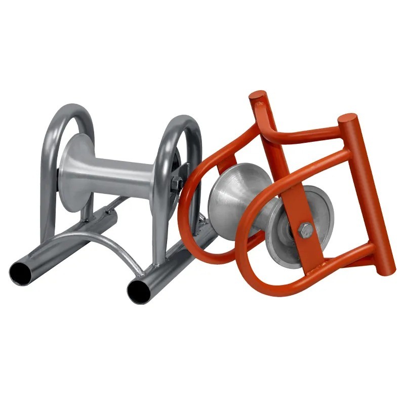 Underground Single Cable Laying Guide Roller Aluminum Nylon Wheel ...