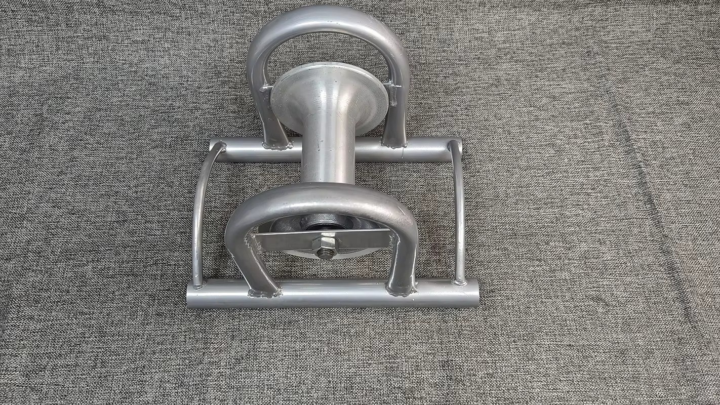 Straight Line Electric Overhead Bridge Cable Pulling Laying Rollers