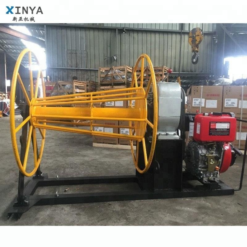 Steel Construction Cable Winch Puller with Safety Latch and 1/3/5/8-Ton ...